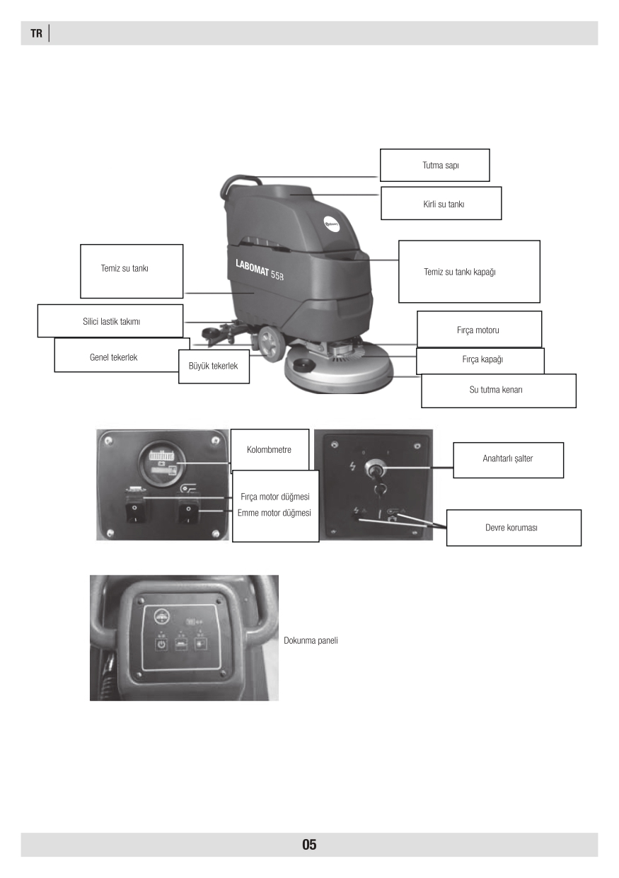 Labomat 55B Zemin Temizleme Makinesi - Esila Endüstriyel